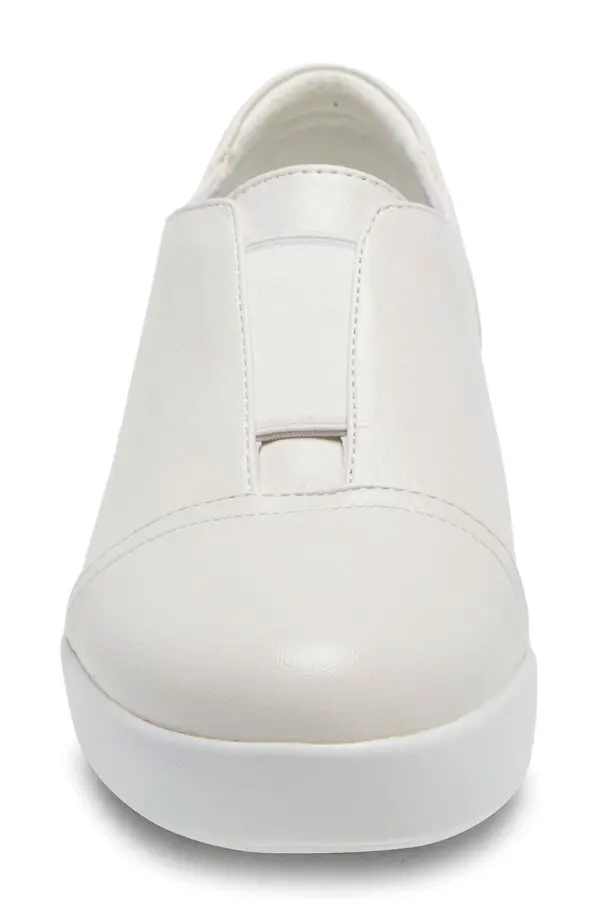 ALEGRIA BY PG LITE Posy Slip-on Sneaker - White Leather