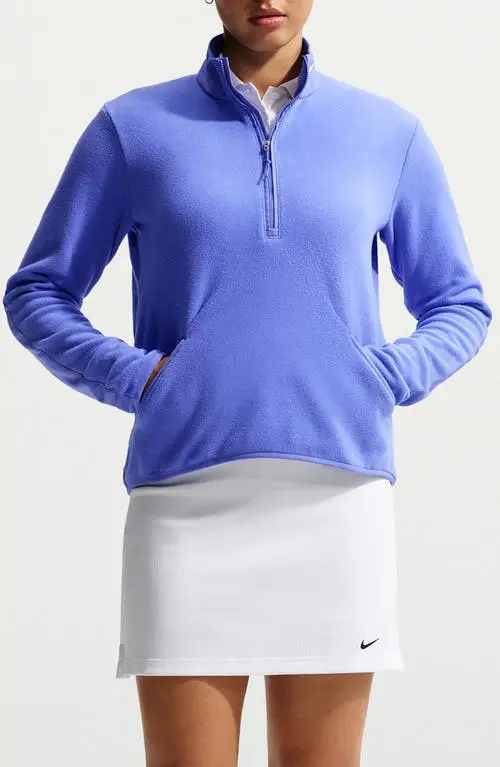 Nike Therma-fit Victory Half-zip Golf Top - Sapphire/white