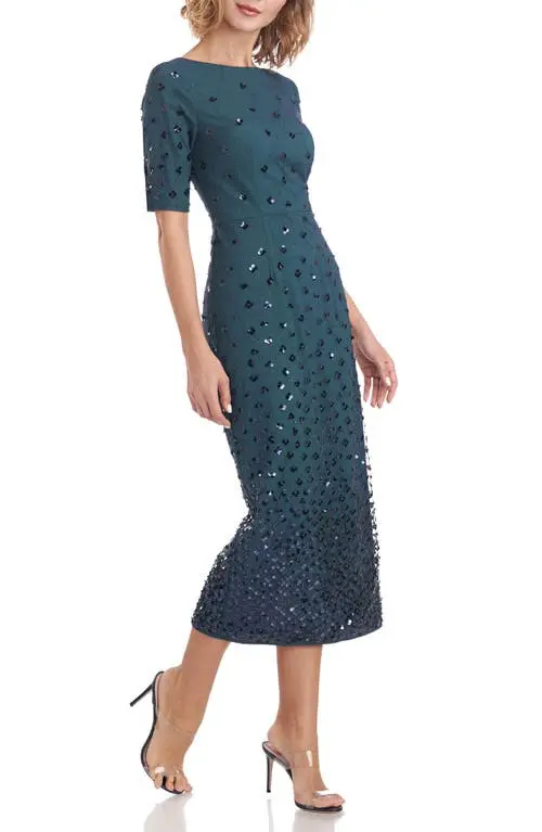 Js Collections Whitney Embellished Sheath Dress