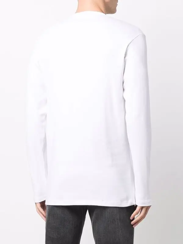 TOM FORD Round-neck Henley T-shirt