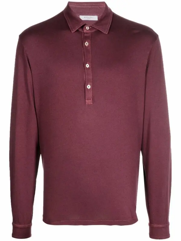 Boglioli Longsleeved Polo Shirt