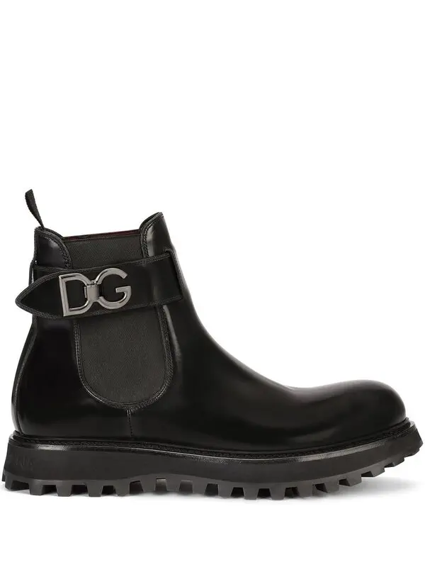 Dolce & Gabbana Chelsea Belted Boots