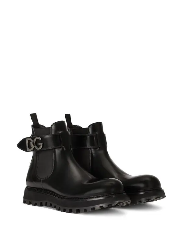 Dolce & Gabbana Chelsea Belted Boots
