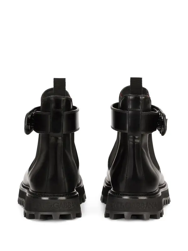 Dolce & Gabbana Chelsea Belted Boots