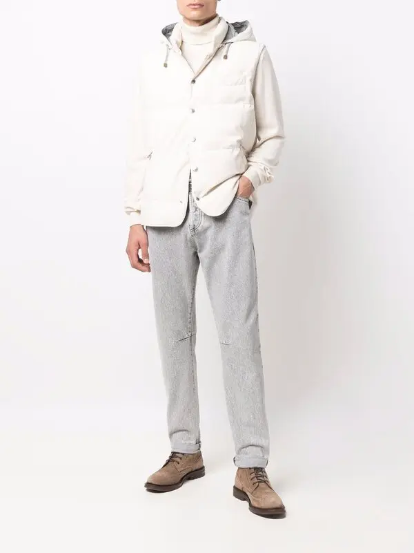 Brunello Cucinelli Stonewashed Straight-leg Jeans