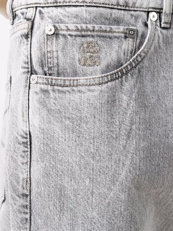 Brunello Cucinelli Stonewashed Straight-leg Jeans