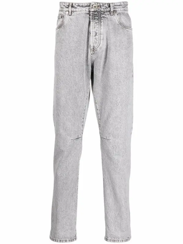 Brunello Cucinelli Stonewashed Straight-leg Jeans