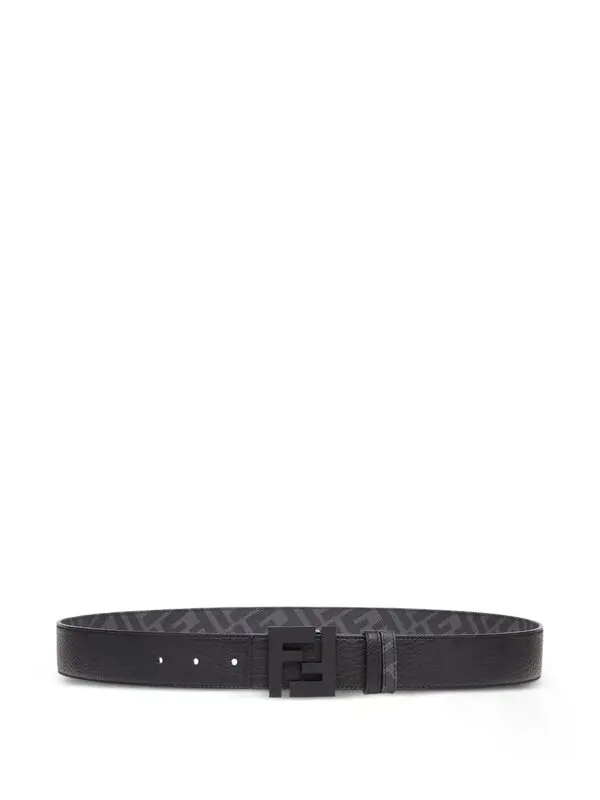 Fendi Reversible Logo-buckle Belt - Black