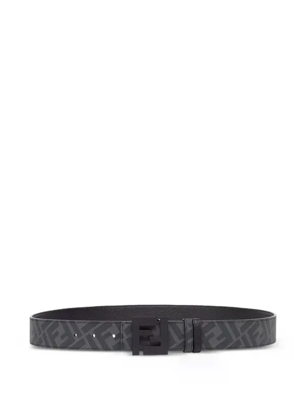 Fendi Reversible Logo-buckle Belt - Black