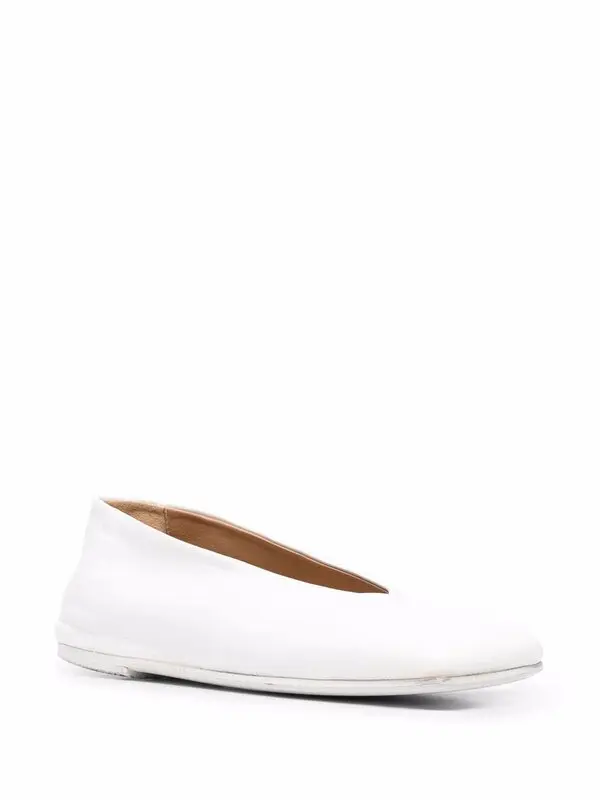 Marsèll Spatolona Ballet Flats - White