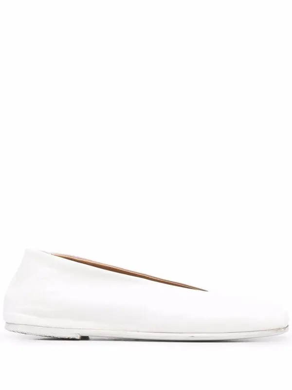Marsèll Spatolona Ballet Flats - White