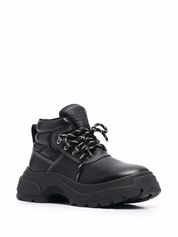 MAISON MARGIELA Lace-up Leather Boots