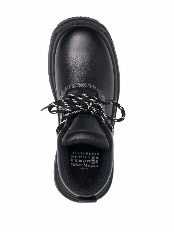 MAISON MARGIELA Lace-up Leather Boots