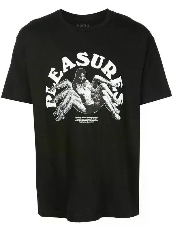 PLEASURES Logic-print T-shirt