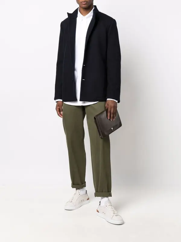 Aspesi Button-down Long-sleeve Shirt - White