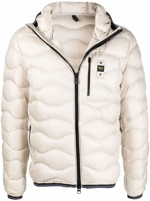 BLAUER. Maurice Quilted Down Jacket - Neutrals