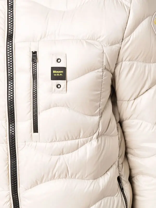 BLAUER. Maurice Quilted Down Jacket - Neutrals