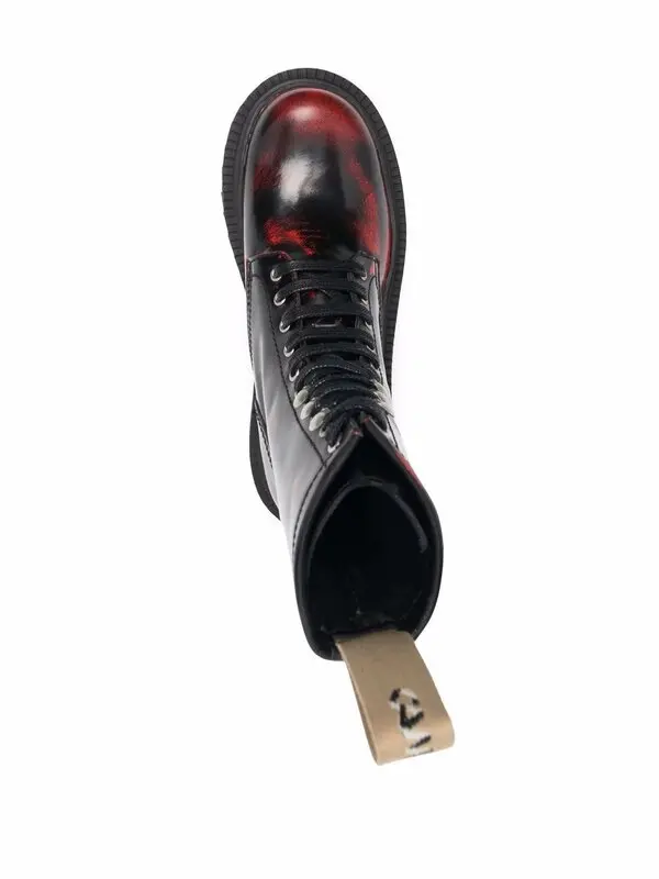 Camper Eki Lace-up Boots - Black