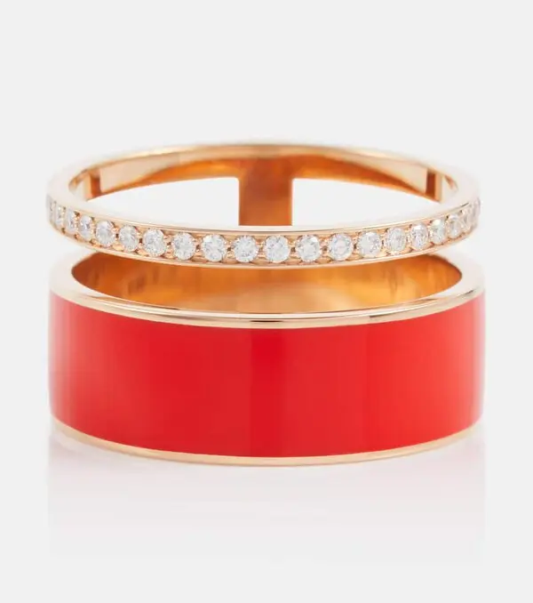 REPOSSI Berbere Chromatic Ring - Red