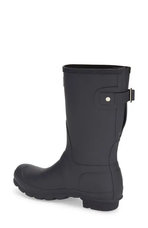 Hunter Original Short Back Adjustable Rain Boot