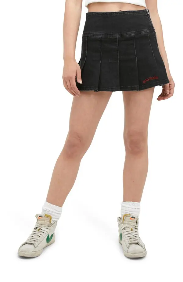 BDG URBAN OUTFITTERS Denim Kilt Miniskirt