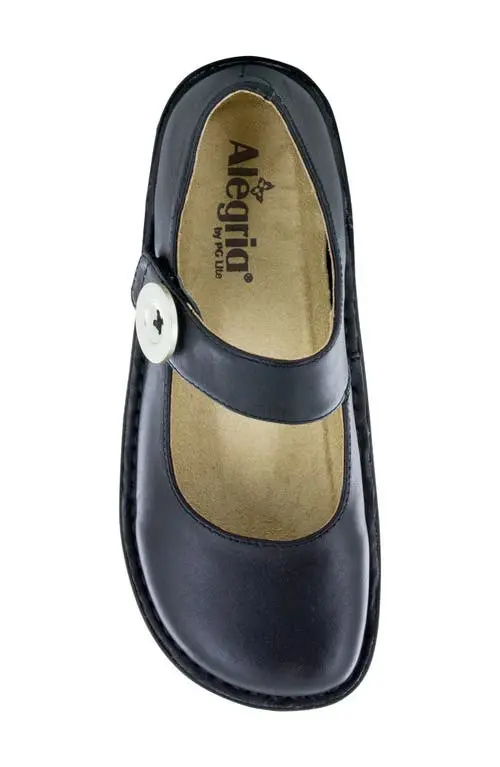 ALEGRIA Paloma Platform Mary Jane - Black Leatherdnu