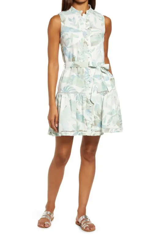 BTFL-LIFE Leaf Print Minidress