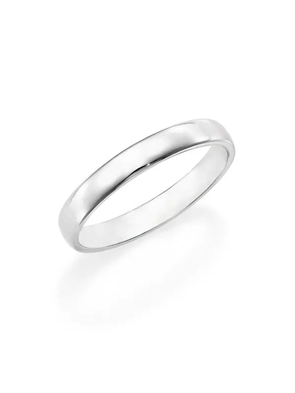 DE BEERS JEWELLERS Wide Court Wedding Band Ring