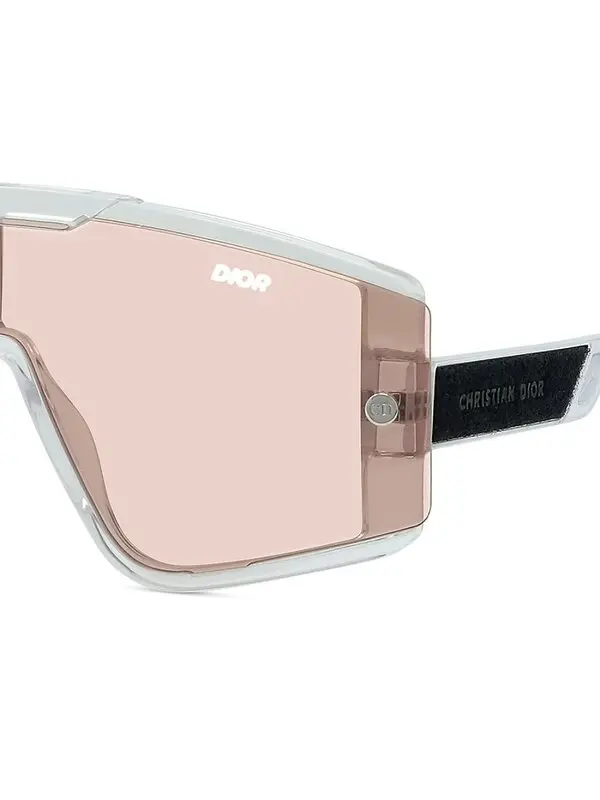 Christian Dior Diorxtrem MU Mask Sunglasses–Crystal Smoke Mirror Valentine’s Day DIOR Diorxtrem MU Mask Sunglasses | Saks Fifth Avenue main image 3
