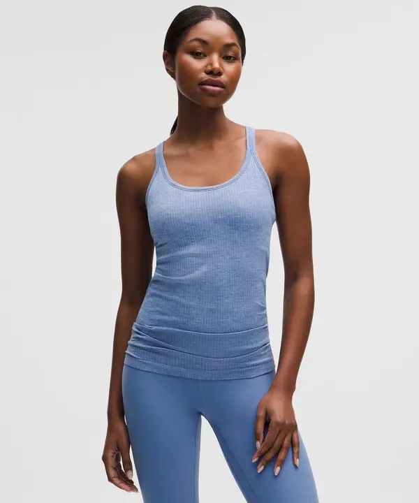 Lululemon Ebb To Street Tank Top - Prep Blue