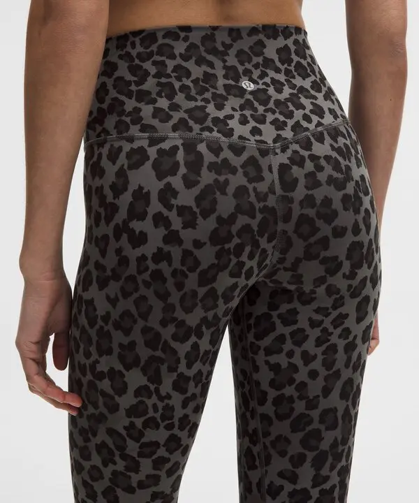 Lululemon Align™ High-rise Crop 23 - True Leopard Black Multi