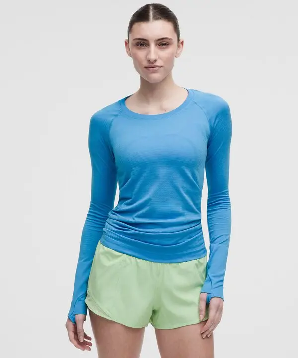 Lululemon Swiftly Tech Long-sleeve Shirt 2.0 - Ocean Wave/ocean Wave