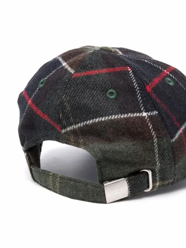 Barbour Tartan Check Print Cap