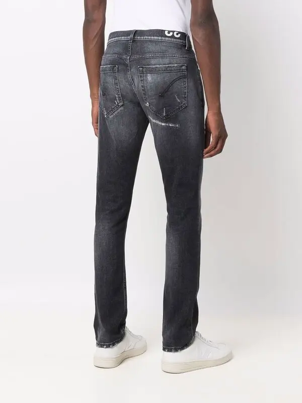 DONDUP Mid-rise Slim Fit Jeans - Grey