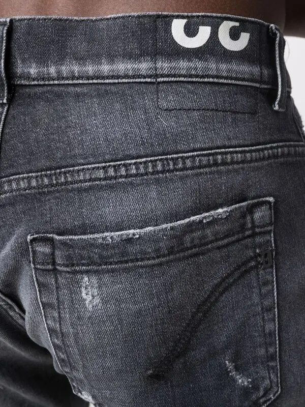 DONDUP Mid-rise Slim Fit Jeans - Grey