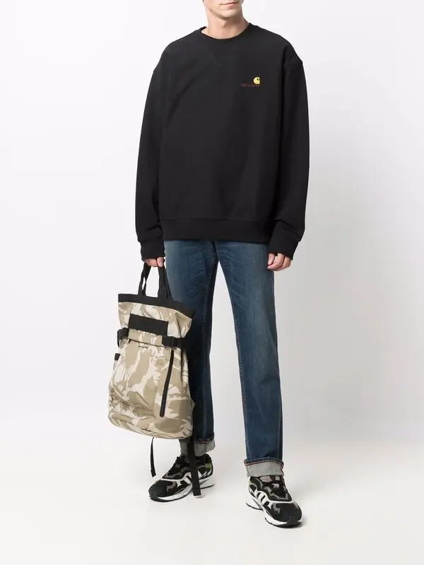 Carhartt Work In Progress Embroidered-logo Jumper - Black