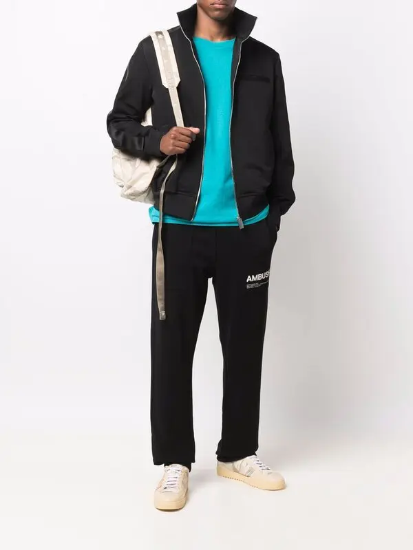 AMBUSH Logo-print Track Pants - Black