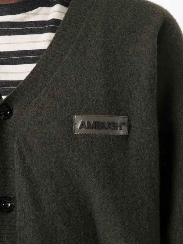 AMBUSH Logo-patch Cardigan