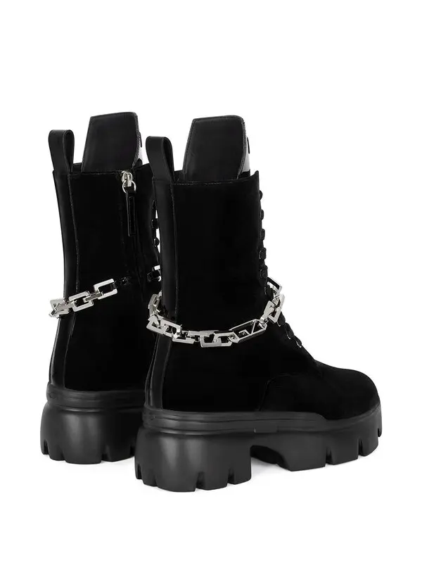 GIUSEPPE ZANOTTI Apocalypse Chain-detail Boots