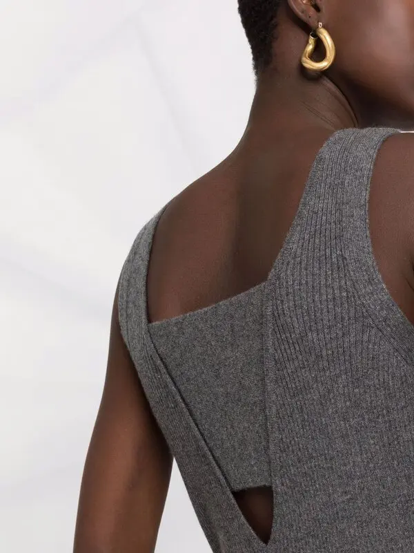 Brunello Cucinelli V-neck Sleeveless Knit Vest