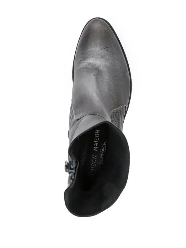 MADISON MAISON Metallic Ankle Boots