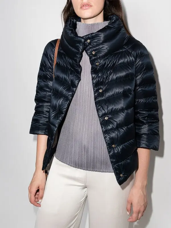 Herno Ultralight Quilted Down Jacket - Blue