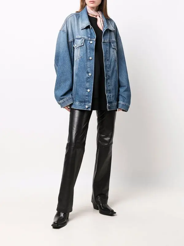 Acne Studios Drop Shoulder Denim Jacket