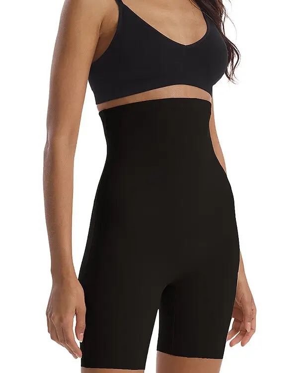 Commando Classic Control High-waisted Shorts - Black