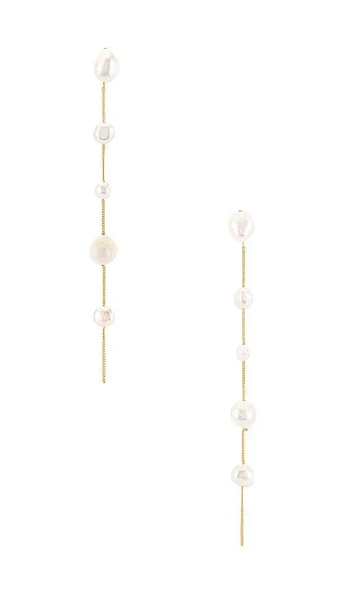 Cult Gaia Atum Earrings - Pearl