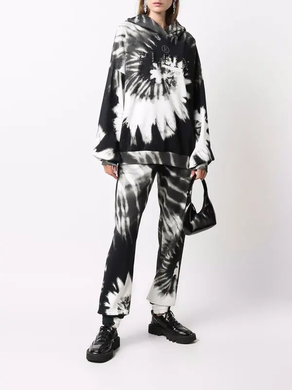 Philipp Plein Tie Dye Print Track Pants