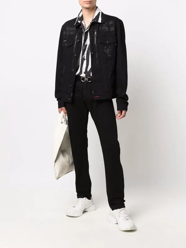 Philipp Plein Milano-cut Straight-leg Jeans
