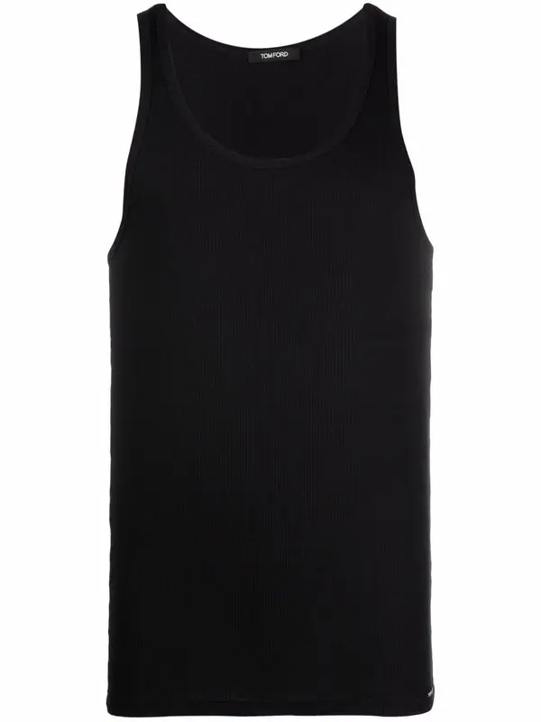 TOM FORD Sleeveless Tank Top - Black