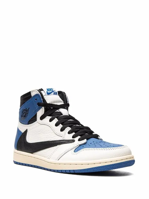 JORDAN X Travis Scott Air 1 High Sp Fragment Sneakers - White