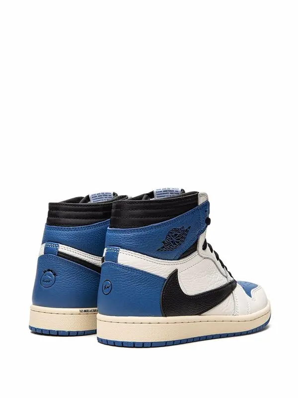 JORDAN X Travis Scott Air 1 High Sp Fragment Sneakers - White
